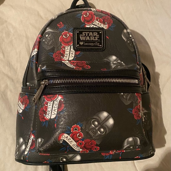 Loungefly | Bags | Rare Star Wars Original Heart Logo Loungefly Mini ...